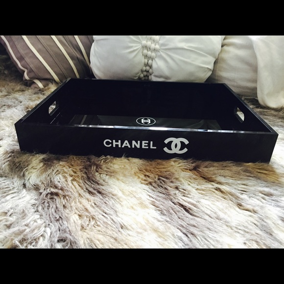 Bags | Used Authentic Chanel Serving Tray | Poshmark